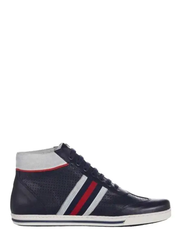 Emporio Armani High Top Sneakers - Black