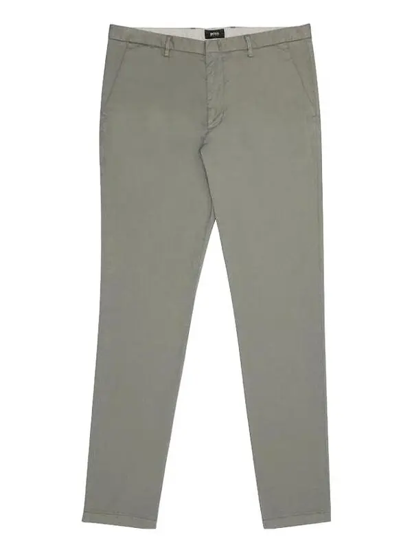 Hugo Boss Logo Casual Pants - Gray