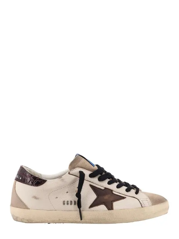 GOLDEN GOOSE Super Star Sneakers - Nude