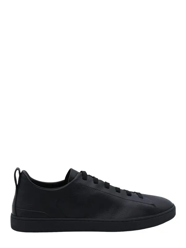 Church's Round-toe Lace-up Sneakers - Black