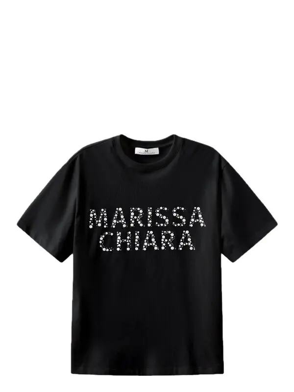Marissa Chiara Short-sleeved T-shirt - Black