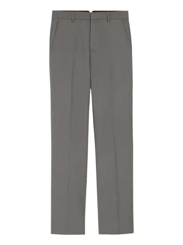 Ami Straight Leg Trousers - Carbon