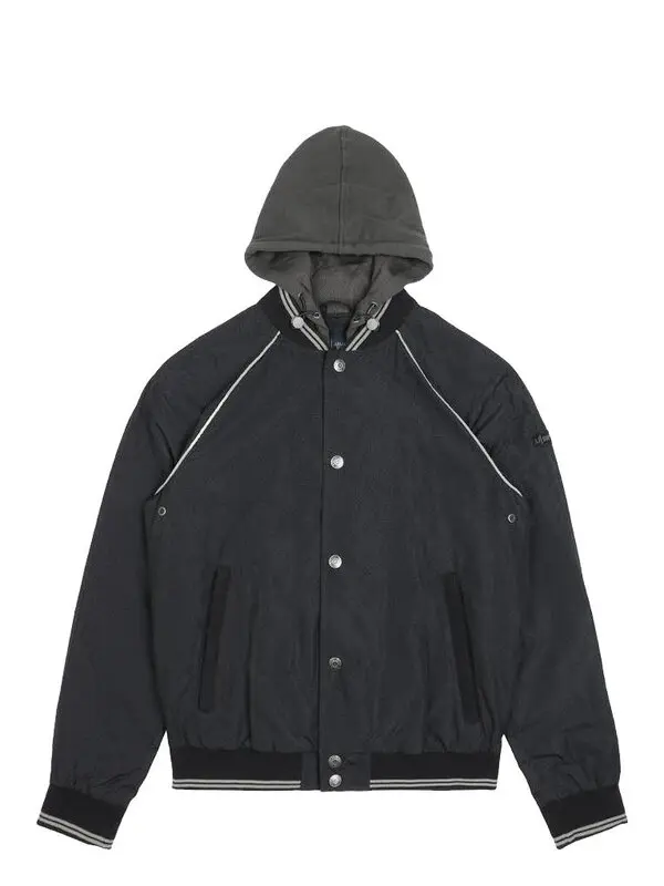 Emporio Armani Hooded Casual Jacket - Black