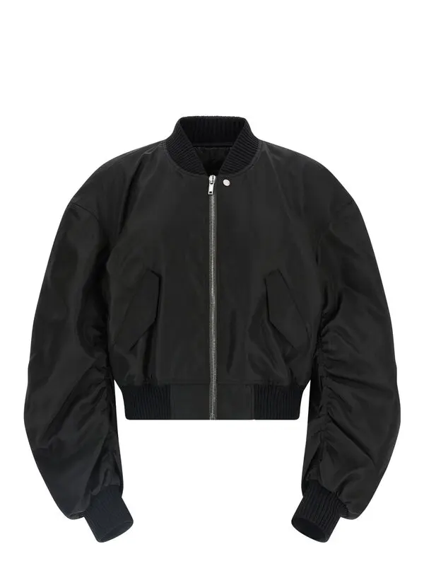 Rick Owens Flight Bomber Jacket - Black