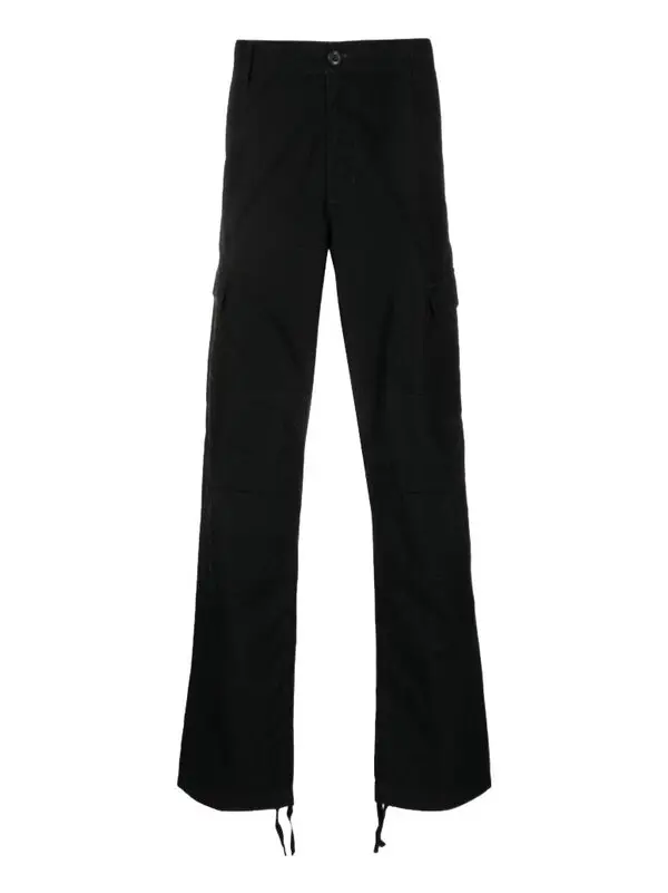 Carhartt Mid-rise Cotton Cargo Trousers - Black