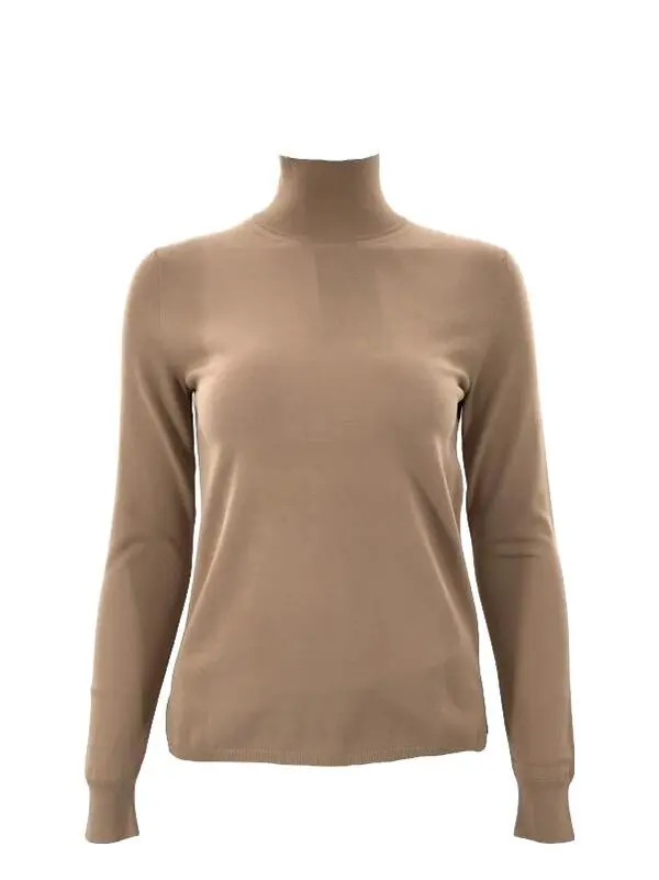 Max Mara High Neck Long Sleeve Sweater - No