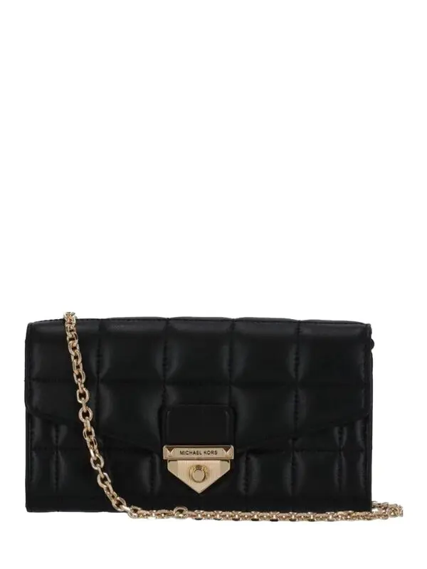 Michael Kors Soho Quilted Shoulder Bag - Black