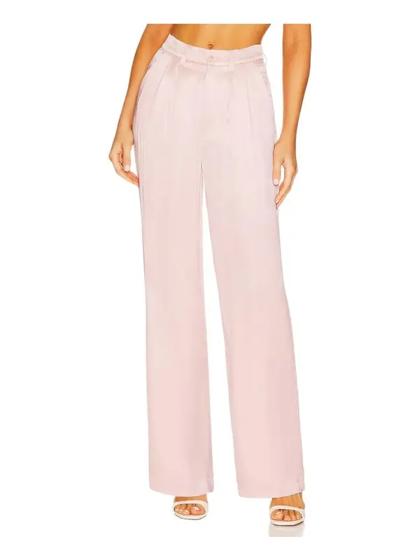 ANINE BING Wide Leg Trousers - Nude