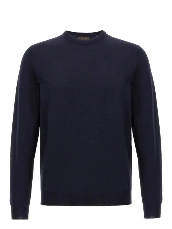 ZANONE Flexwool Crew Neck Knitwear - Blue