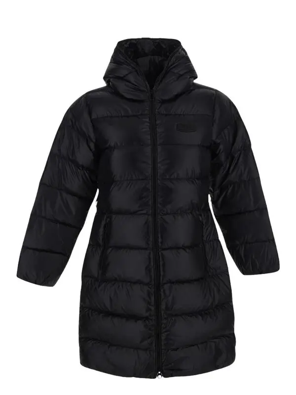 Duvetica Long-sleeved Padded Coat With Zipper - Black