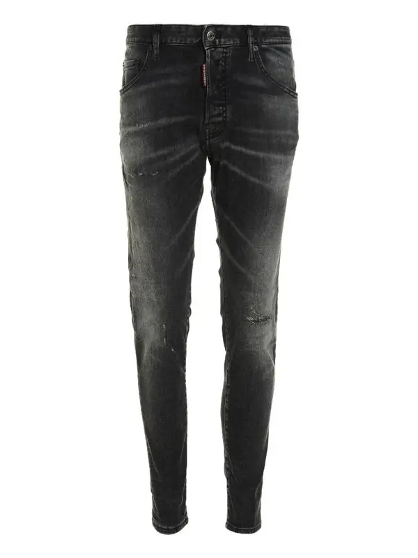Dsquared2 Distressed Skinny Jeans - Black