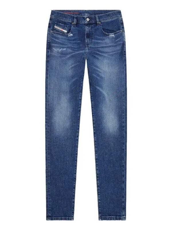 DIESEL® Slim-fit Faded Jeans - Blue