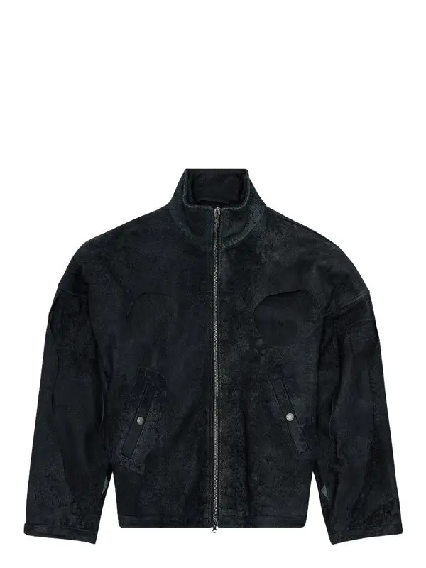 DIESEL® L-hesse Distressed-effect Jacket - Black