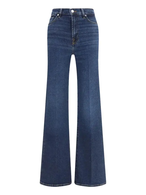 7 For All Mankind Modern Dojo Flare Jeans - Blue