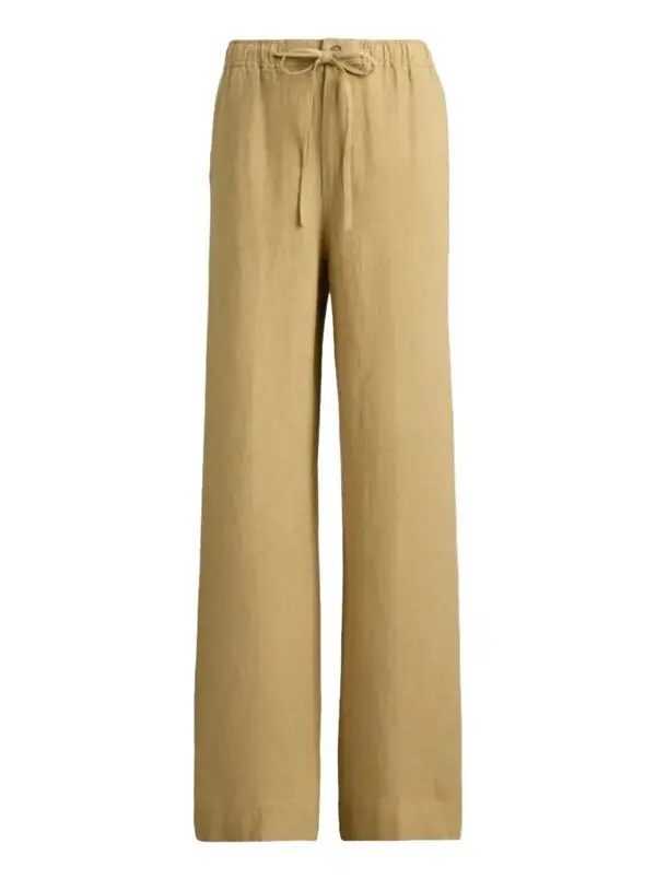 Polo Ralph Lauren Drawstring Wide-leg Pants - Yellow