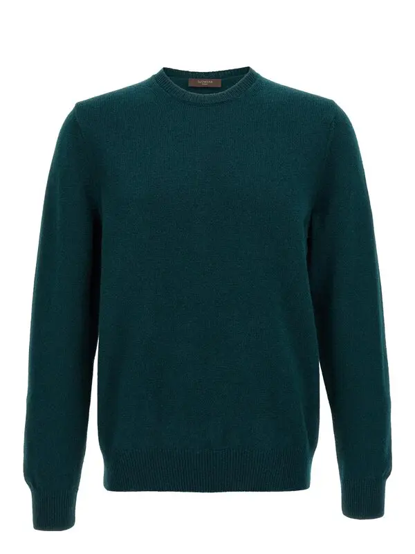ZANONE Crewneck Knitted Jumper - Black