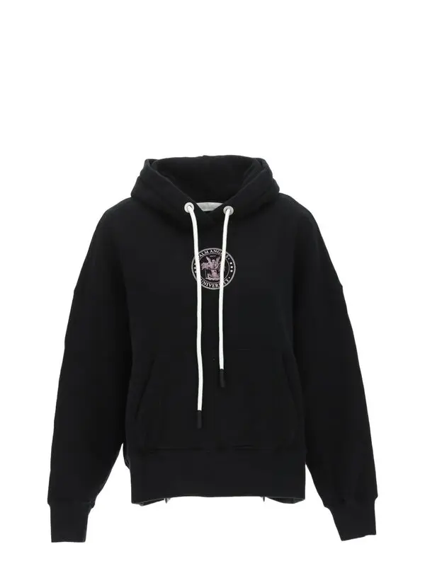 Palm Angels College Classic Hoodie - Black