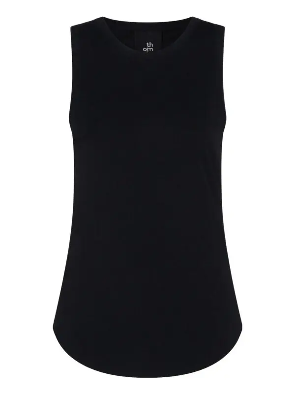 THOM KROM Sleeveless Longline Top - Black