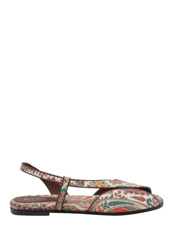 Etro Paisley Printed Sandals - Multicolor