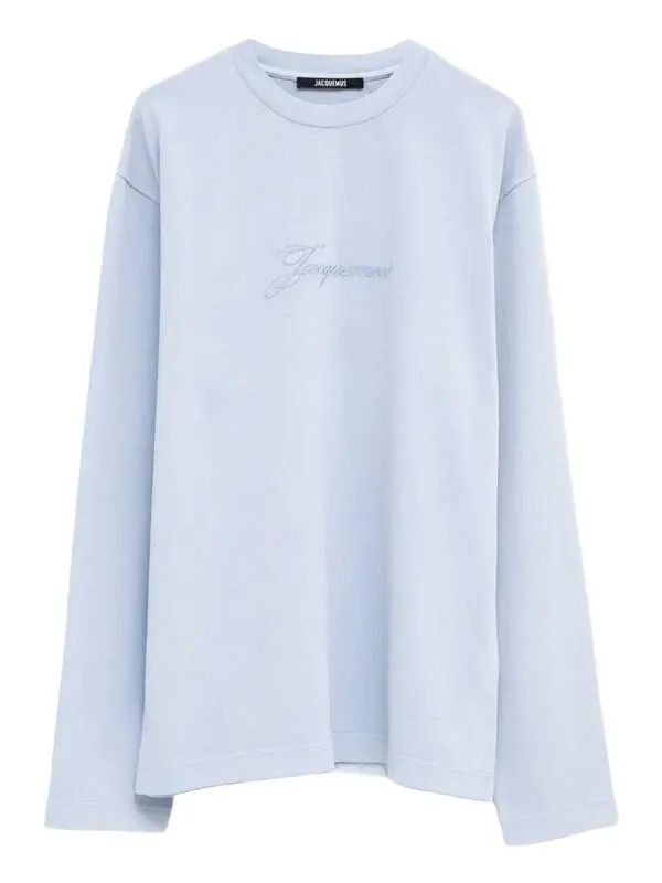 Jacquemus Pigmento Long-sleeved T-shirt - Blue