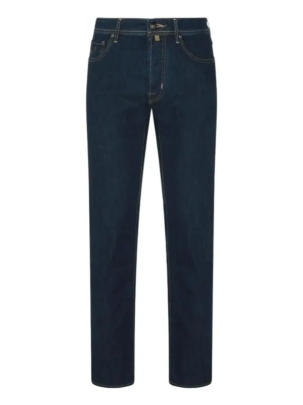 Jacob Cohen Classic Straight-leg Jeans - Black