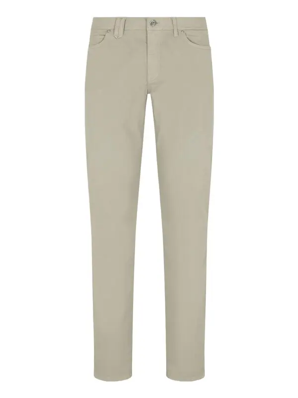 Brioni Essential Stretch Meribel Fitted Jeans - Beige