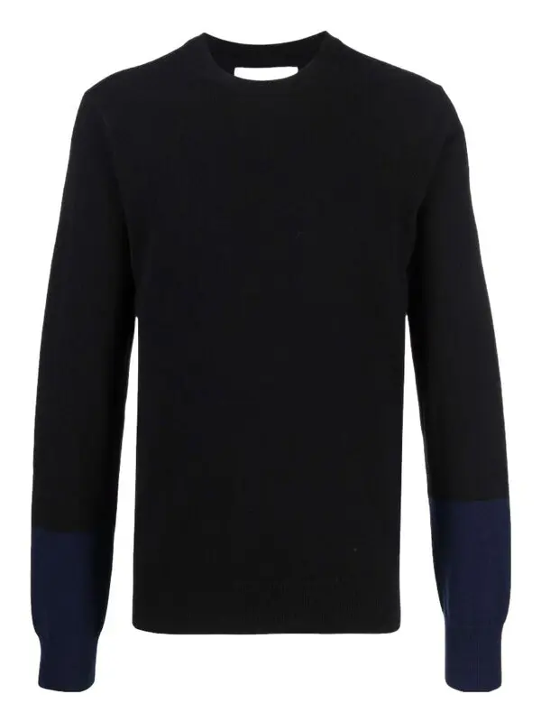 Comme Des Garçons Long-sleeved Sweater - Black