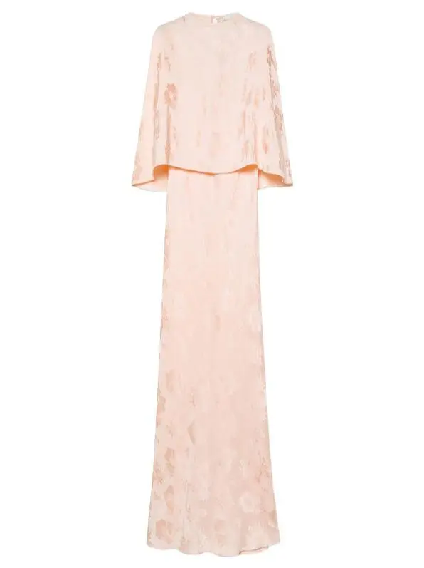 FORTE_FORTE Overlay Floral Maxi Dress - Alba