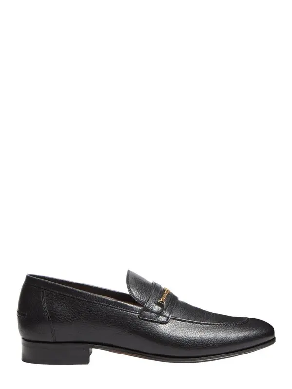 Valentino Garavani Vlogo Signature Slip-on Loafers - Black