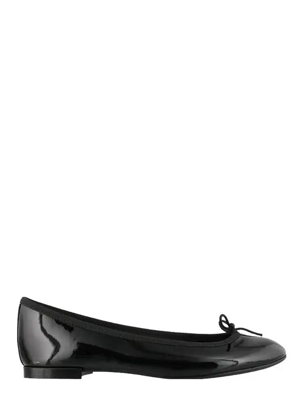 Repetto Lili Patent Ballet Flats - Black