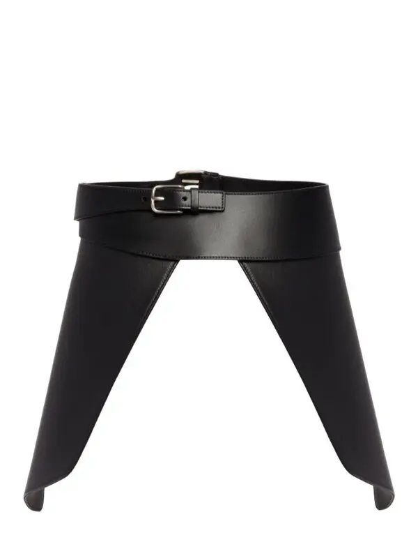 THE ROW Zip-fastening Pocket Belt - Black