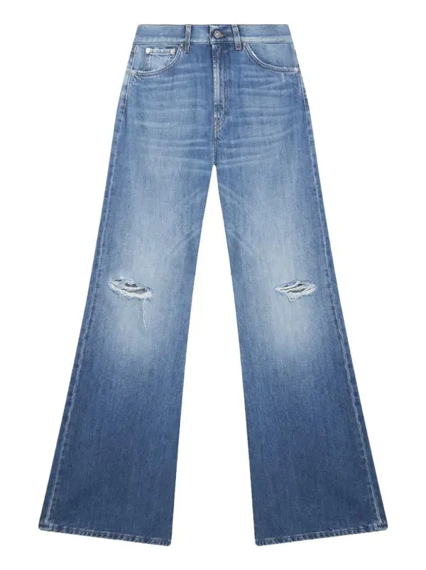 DONDUP Belt Loop Jeans - Blue