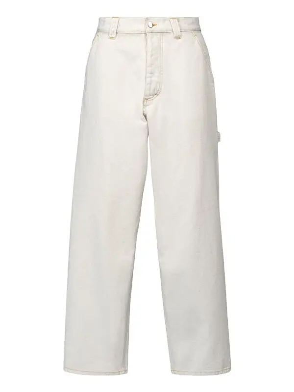 MAISON MARGIELA Wide-leg Jeans - White