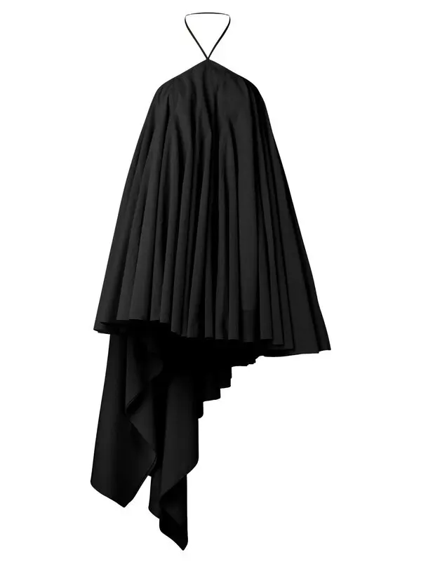 Jacquemus The Triangle Halterneck Mini Dress - Black