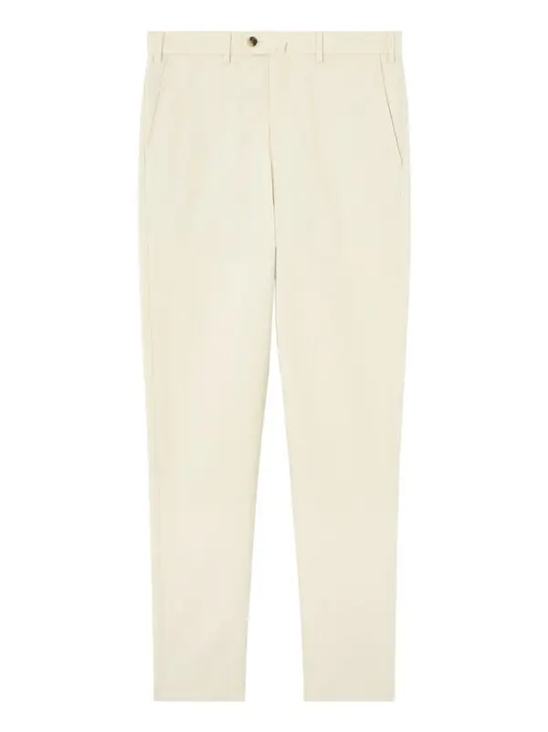 Loro Piana Belt-loop Casual Pants - White
