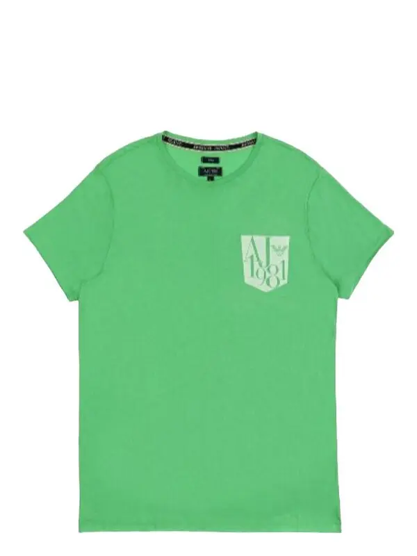 Emporio Armani Logo Details T-shirt - Green