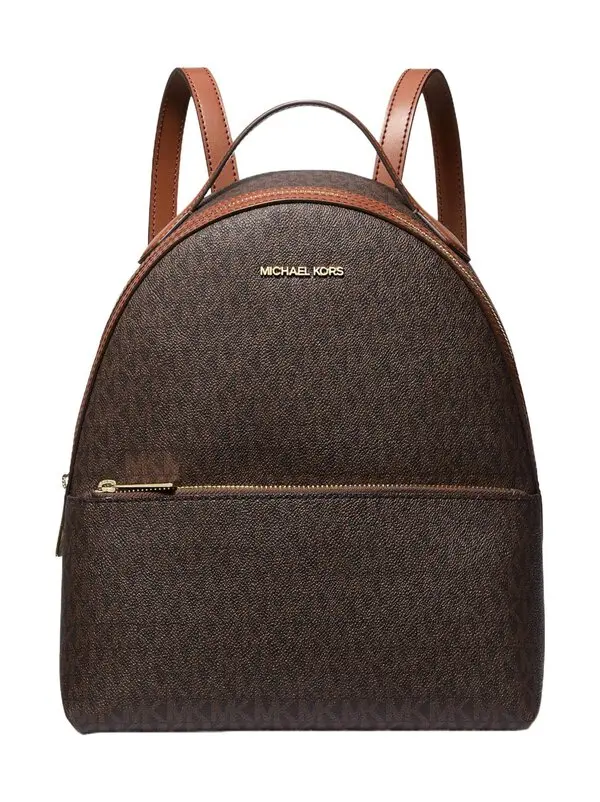Michael Kors Sheila Logo Backpack - Brown