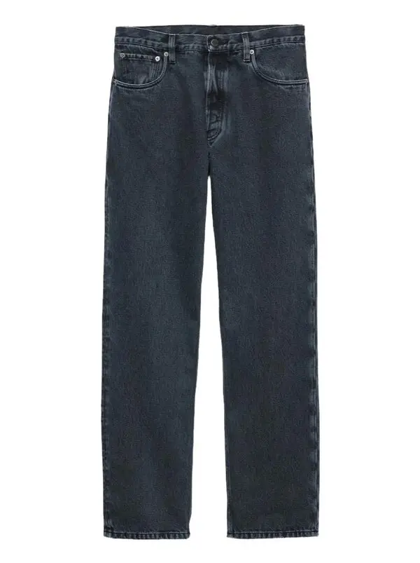 Prada Triangle-logo Straight-leg Jeans - No