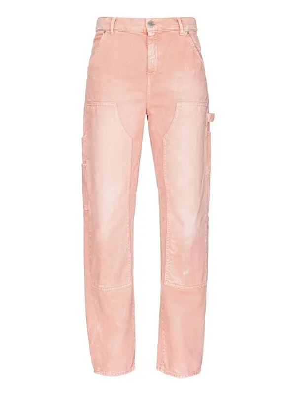 Pinko Worn Workwear" Jeans - Nude