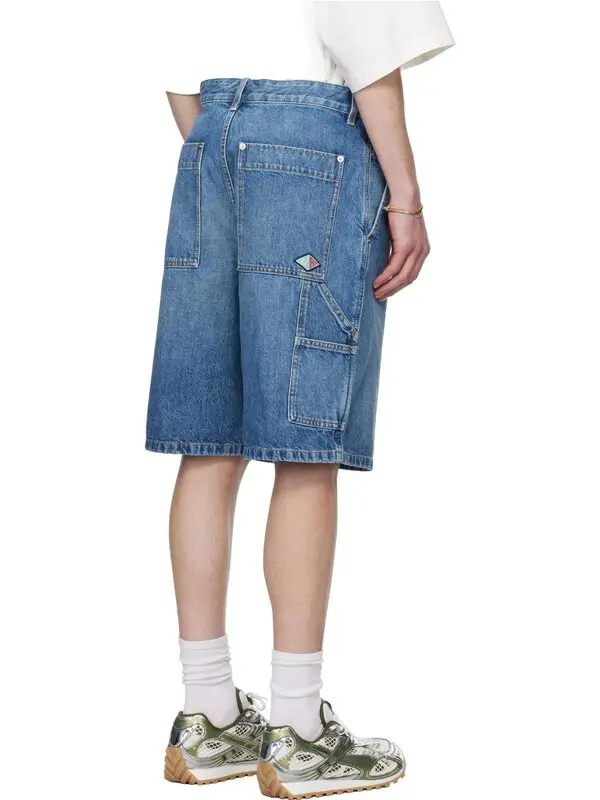 Bottega Veneta Knee-length Shorts - Blue