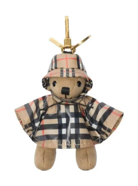 Burberry Thomas Bear Charm - Sand Beige