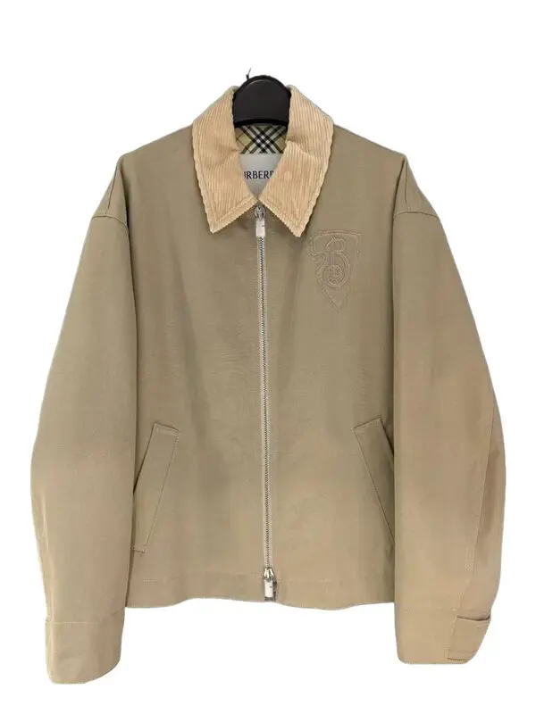 Burberry Long-sleeved Casual Jacket - Nude