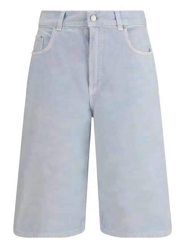 HAIKURE Becky Denim Shorts - Gray
