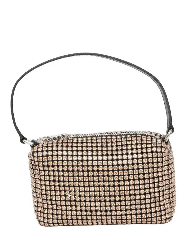 Alexander Wang Heiress Embellished Medium Shoulder Bag - Nude