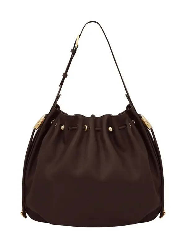 Zimmermann Halcyon Large Bucket Bag - Coffee