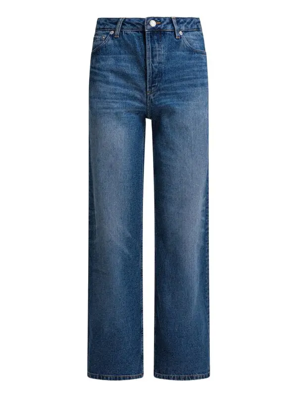 A.p.c. Elisabeth Straight Leg Jeans - Blue