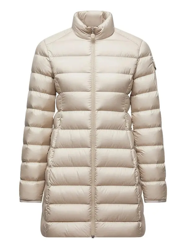Moncler Igresse Mid-length Padded Jacket - Light Beige
