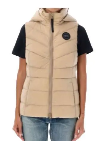 Canada Goose Clair Logo Patch Vest - Desert Sand