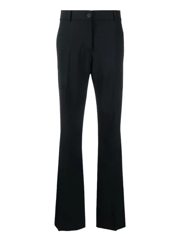 Studio Nicholson Virgin Wool-blend Tailored Trousers - Black