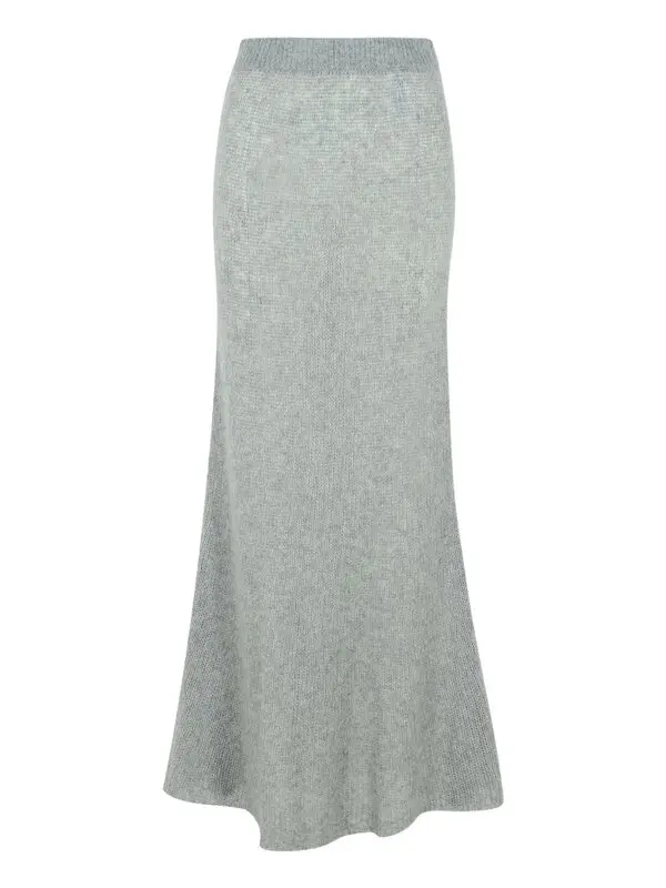 LISA YANG Knitted Skirt - Grey